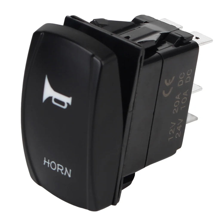 Rocker Switch Horn DC12-24V Illuminated LED WINCH Rear Front lights ...