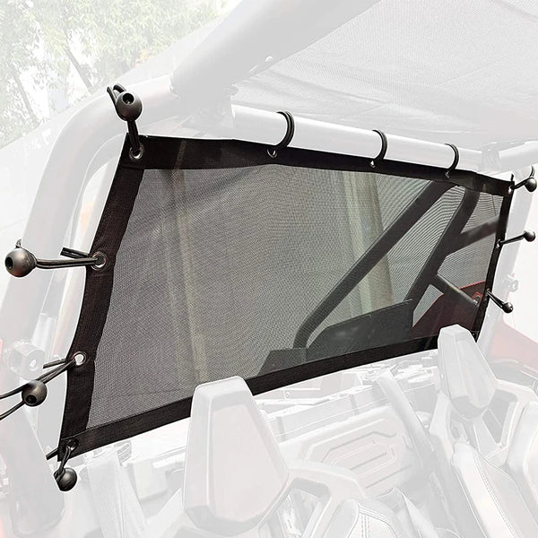 Window Net UTV Soft Rear Window Mesh Net Sun UV Protection For 2020-20 ...